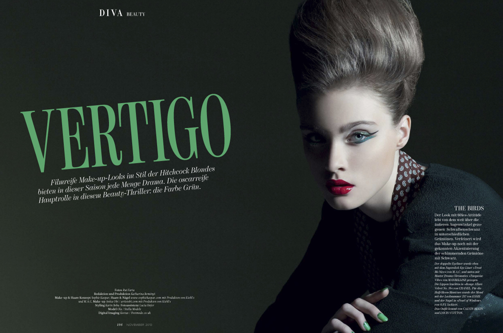 Фотоприцел: Объемные прически в Diva Magazine